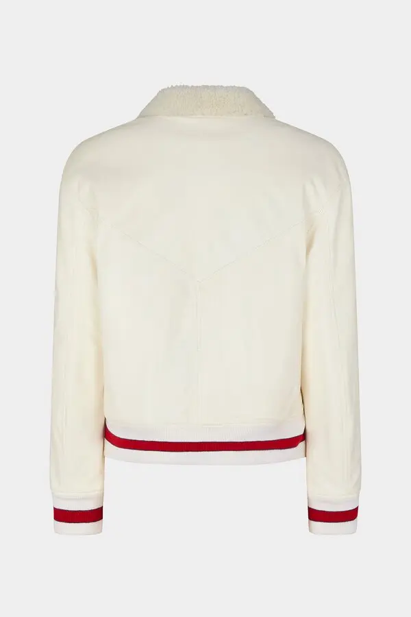 Dsquared2 Americana Shearling Kaban