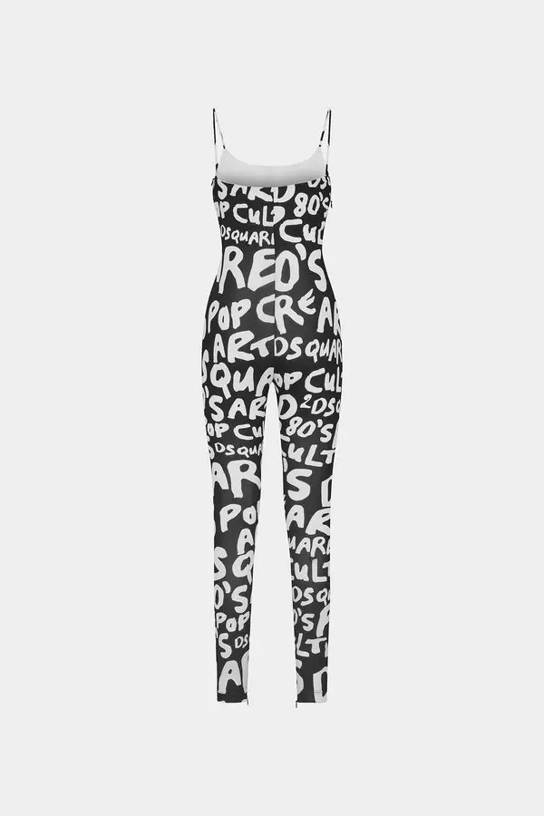 Dsquared2 Pop 80's" Graphic Print Jumpsuit