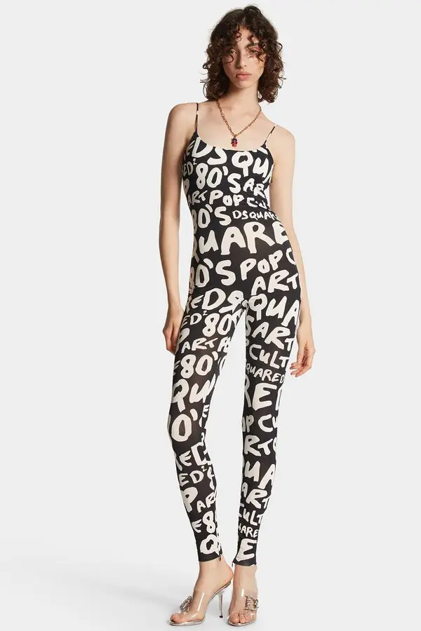 Dsquared2 Pop 80's" Graphic Print Jumpsuit
