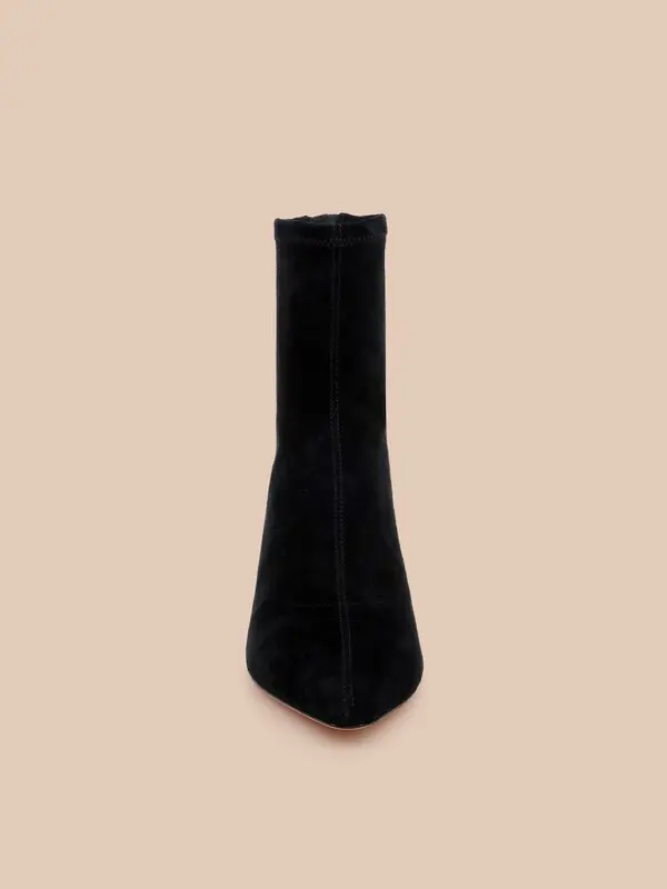 L'Agence Salome Stretch Suede Boot