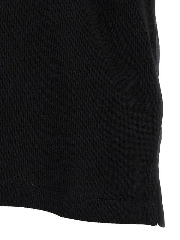 Fendi Ff Metallic Logo Polo Shirt