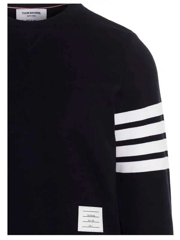 Thom Browne 4 Bar Sweatshirt - Blue
