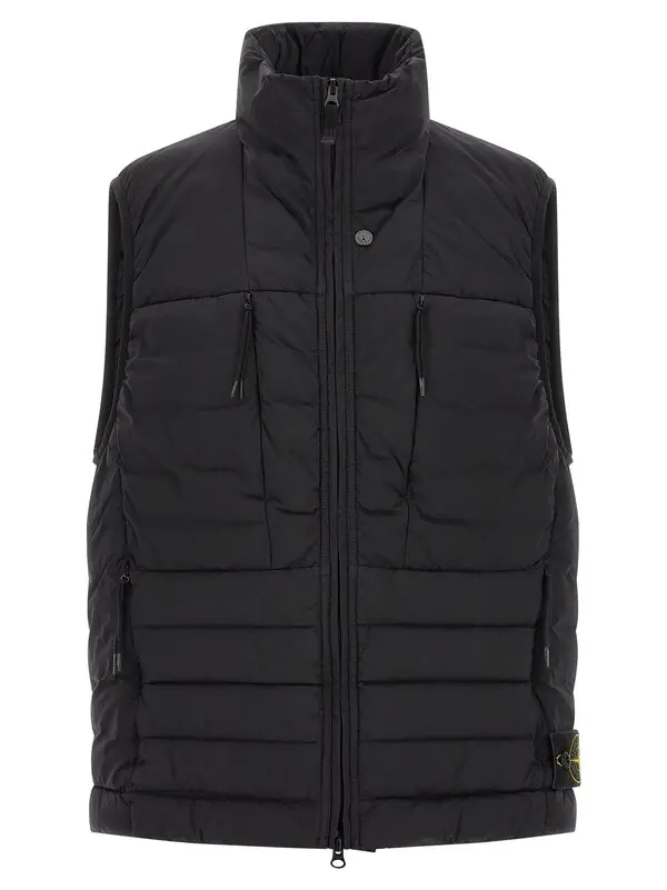 Stone Island G100011" Vest Technical Performance Fabric