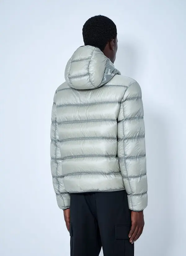 Moncler Guadiana Hooded Down Jacket - Gray