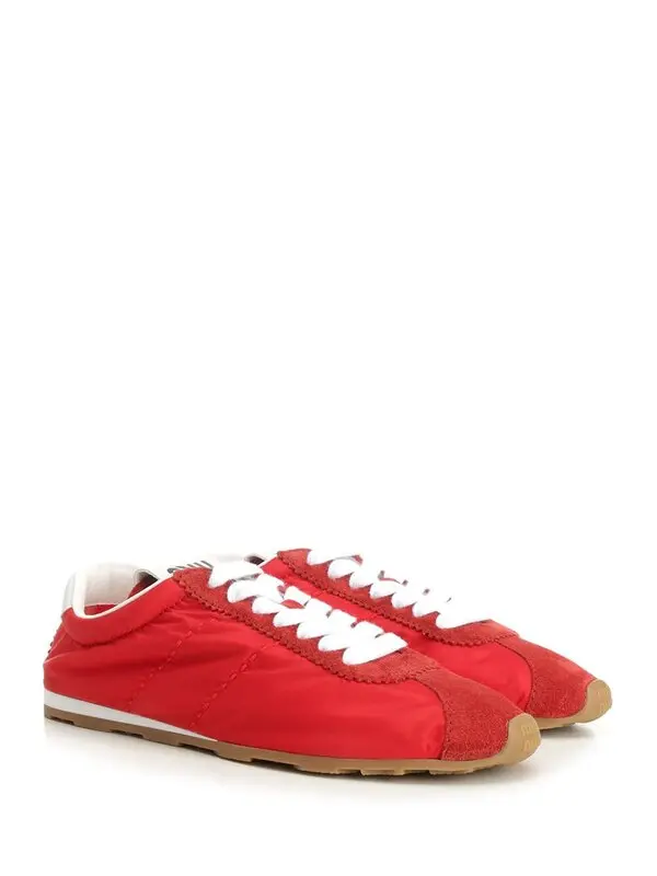 Miu Miu Plume Sneakers - Red