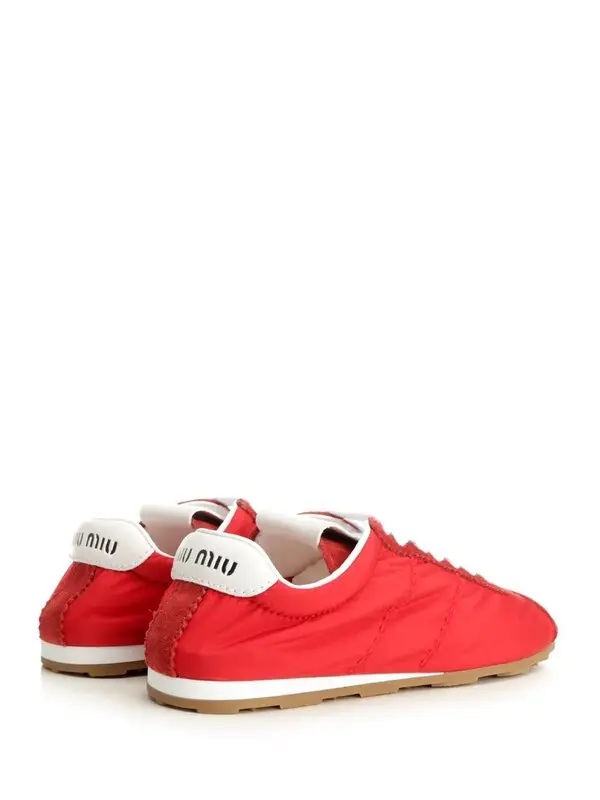 Miu Miu Plume Sneakers - Red