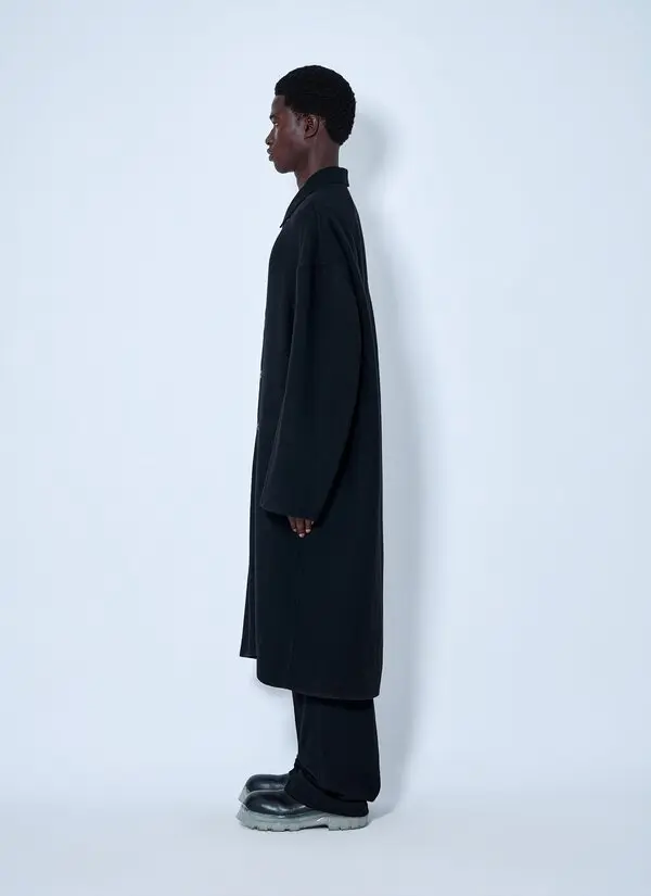 Rick Owens Buttoned Brad Coat