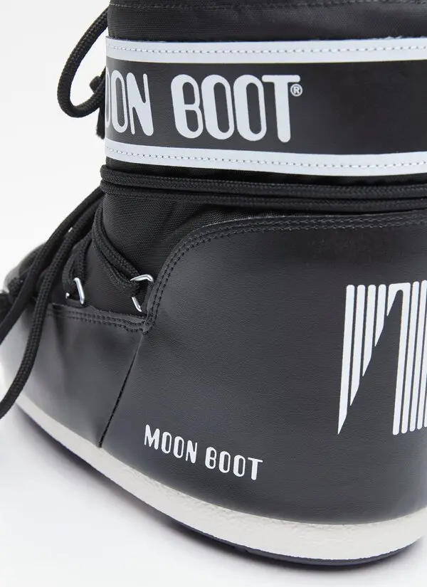 Moon Boot Icon Low Nylon Boots - Black