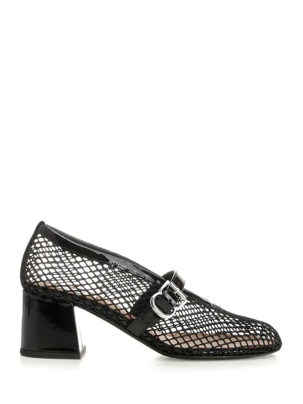 Alaïa Mary Jane 55 Mesh Pumps - Black