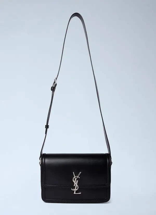 Saint Laurent Solferino Medium Shoulder Bag - Black