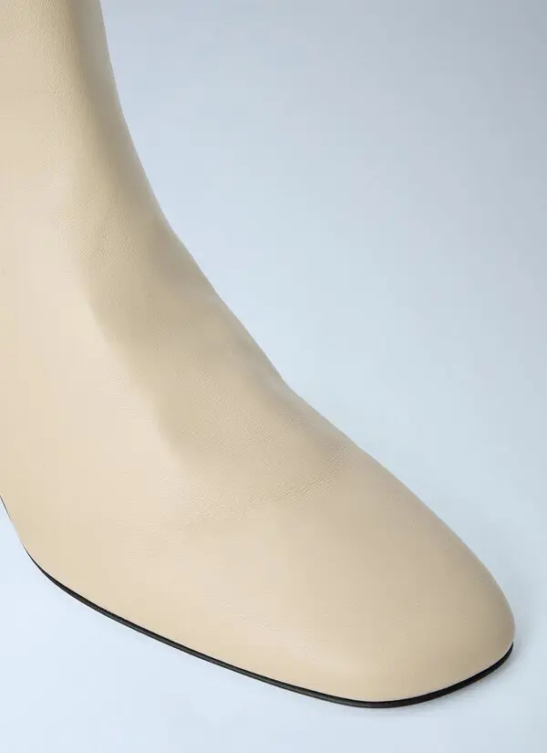 TOTEME Soft Nappa Ankle Boots