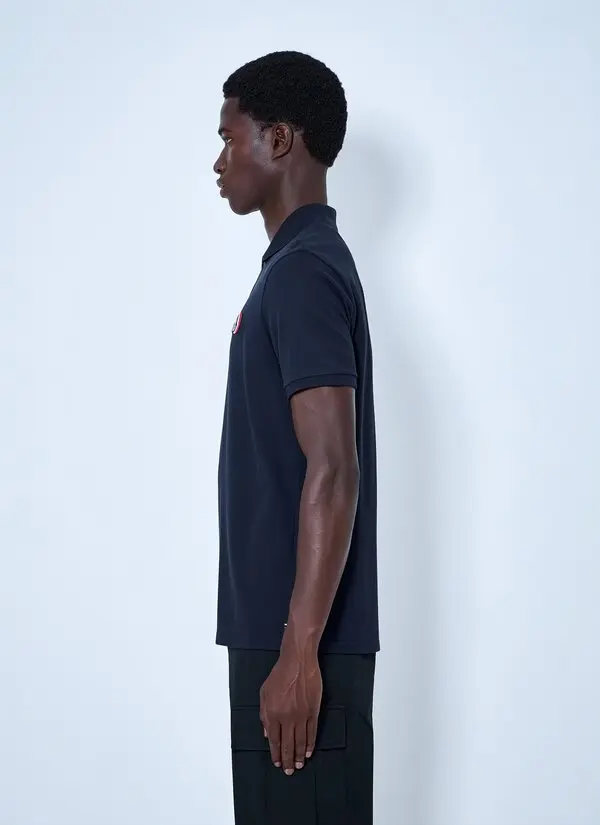 Moncler Polo Shirt With Embroidered Logo