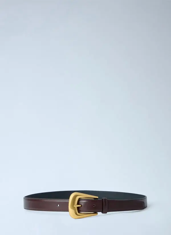 Saint Laurent Folk Buckle Belt