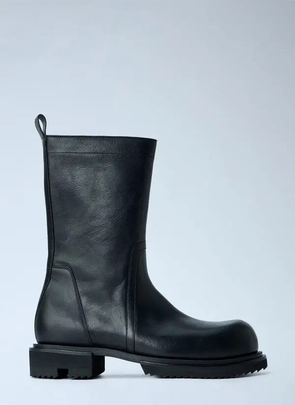 Rick Owens Creeper Elastic Boots - Black