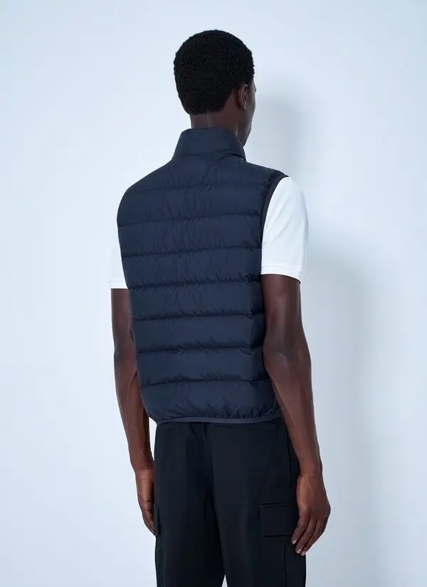 Moncler Contrin Down Gilet - Blue