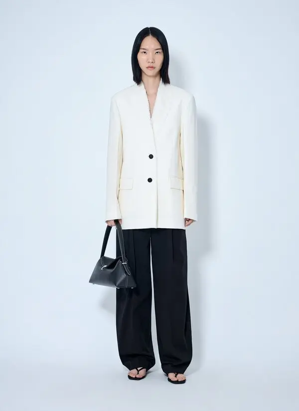 TOTEME Raw Lapel Blazer