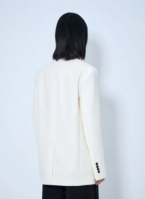 TOTEME Raw Lapel Blazer - Multicolor
