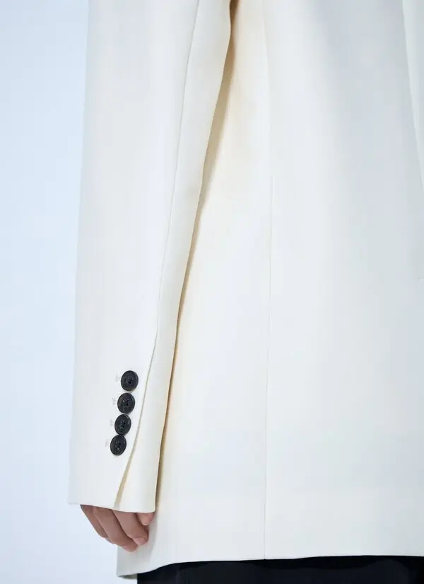 TOTEME Raw Lapel Blazer - Multicolor