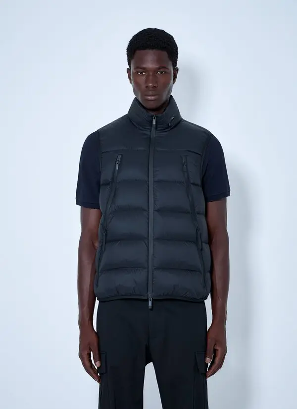 Moncler Reticone Down Gilet - Black
