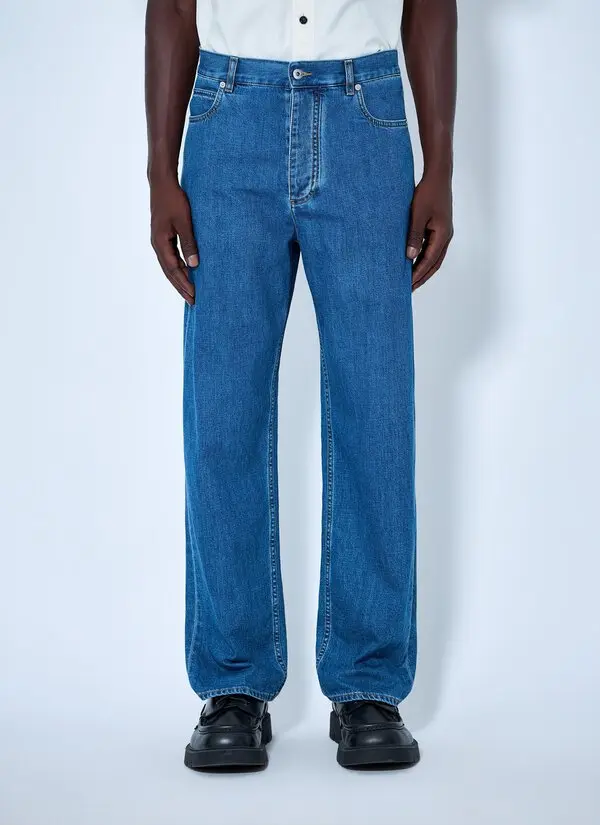Bottega Veneta Straight-leg Denim Jeans - Blue