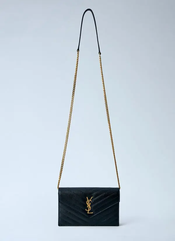 Saint Laurent Cassandre Chain Wallet