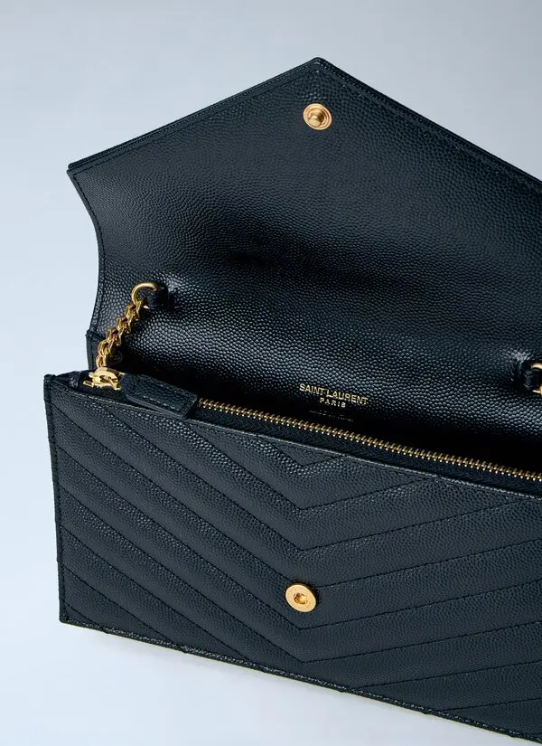 Saint Laurent Cassandre Chain Wallet