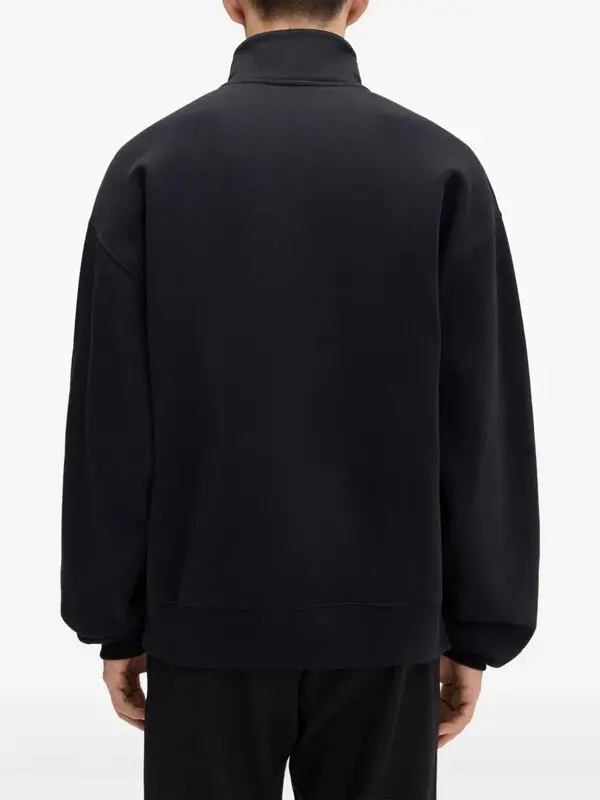 Jacquemus Half-zip Sweatshirt - Black