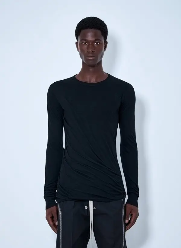 Rick Owens Long Sleeve Crewneck Top
