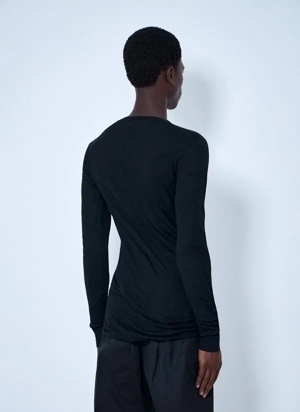 Rick Owens Long Sleeve Crewneck Top