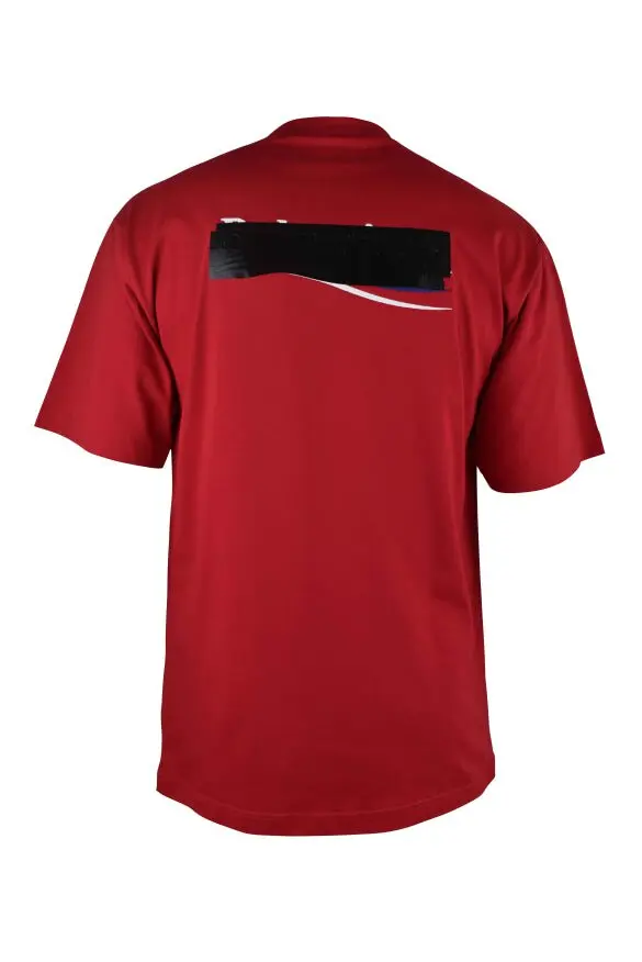 Balenciaga Loose Fit T-shirt - Red