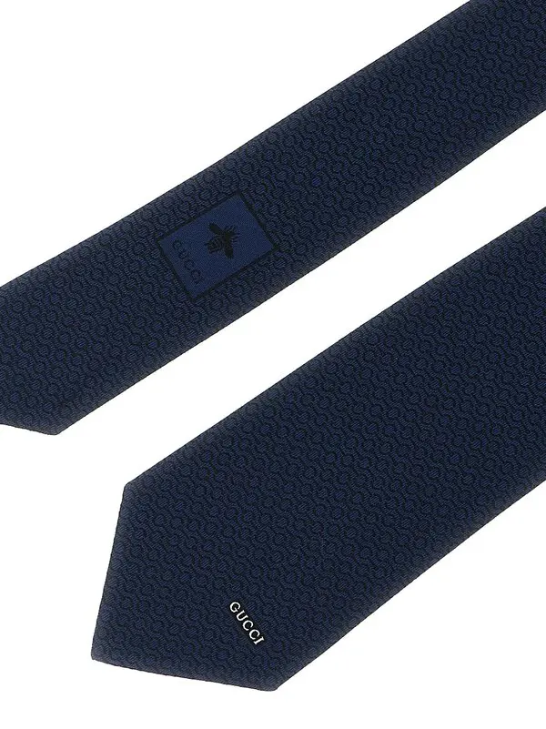 Gucci Jacquard Silk Neck Tie