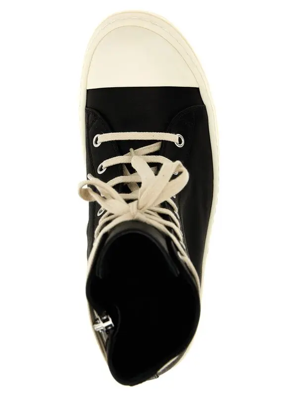 Rick Owens Sneaks" Leather High Top Sneakers - Multicolor