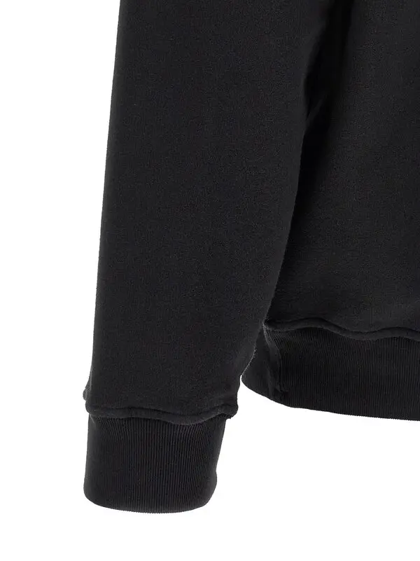 Stone Island Ghost Badge Sweatshirt - Black