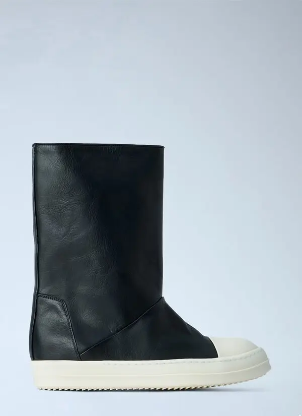Rick Owens High Leather Boots