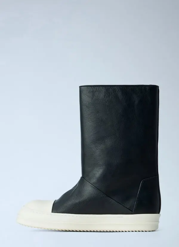 Rick Owens High Leather Boots
