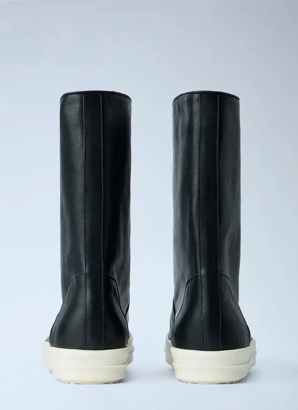 Rick Owens High Leather Boots
