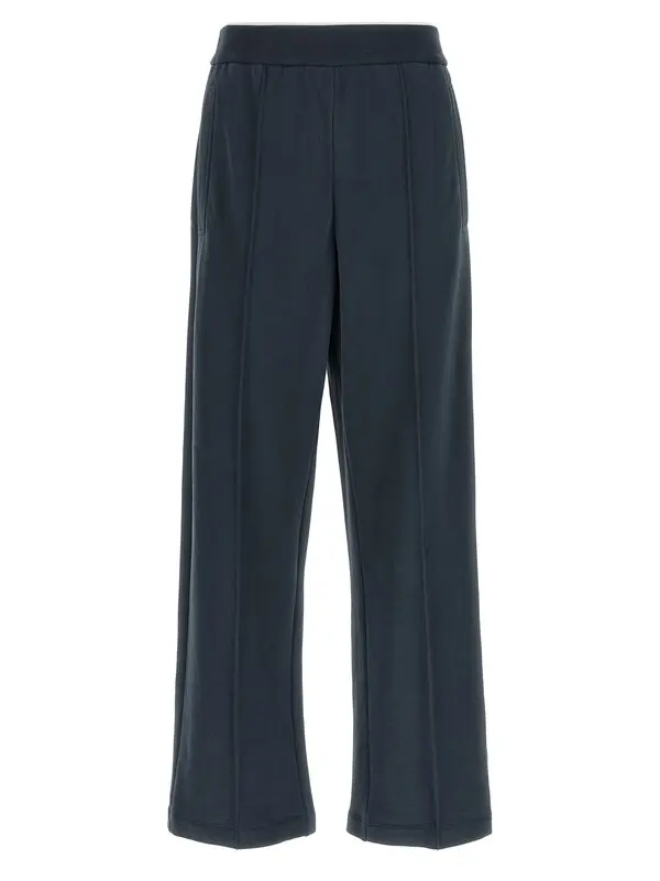Brunello Cucinelli Joggers With Frontal Stitching Detail - Blue