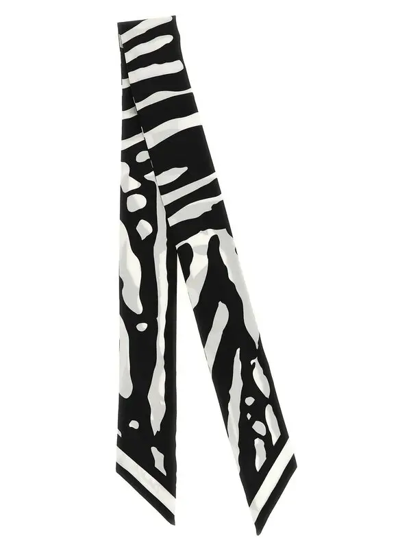 Dolce & Gabbana Zebra Print Scarf - Multicolor