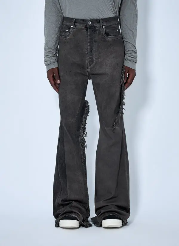 Rick Owens Bolan Bootcut Jeans - Gray