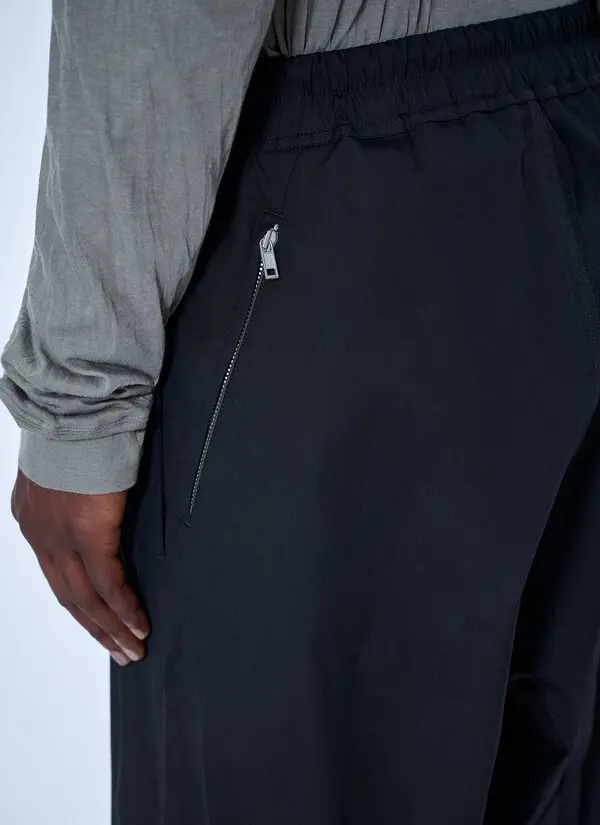 Rick Owens Basket Swingers Heavy Poplin Shorts - Black