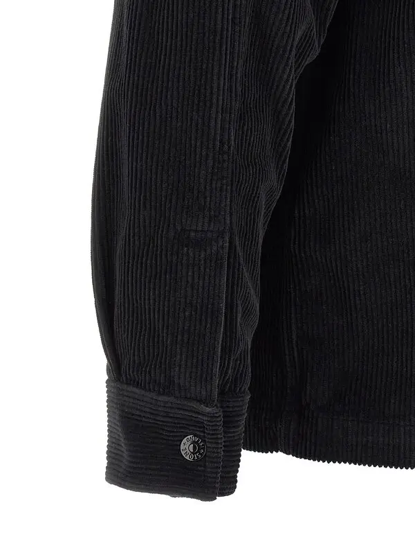 Stone Island 1200016' Overshirt - Black
