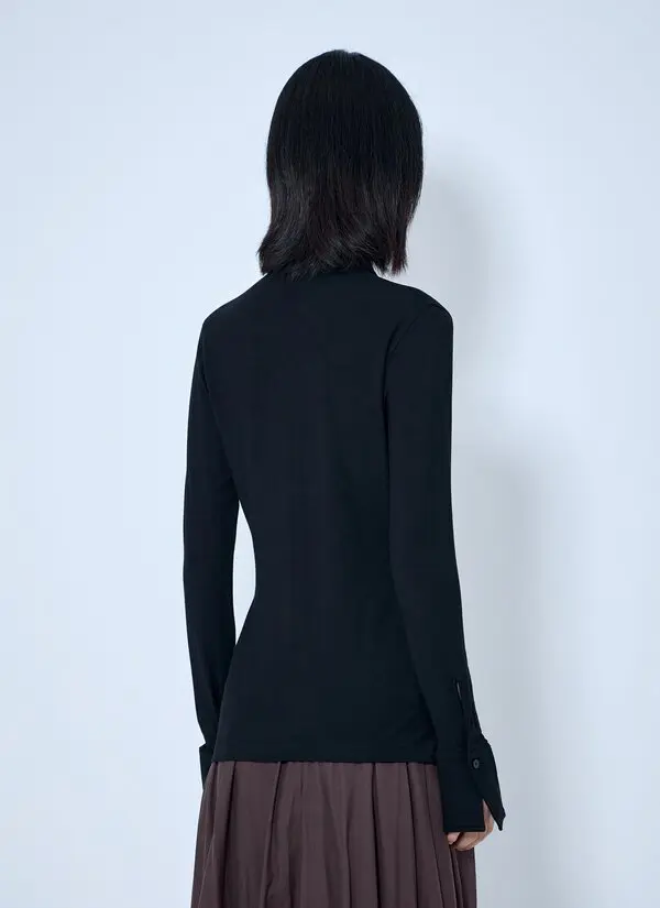 TOTEME Fitted Jersey Shirt