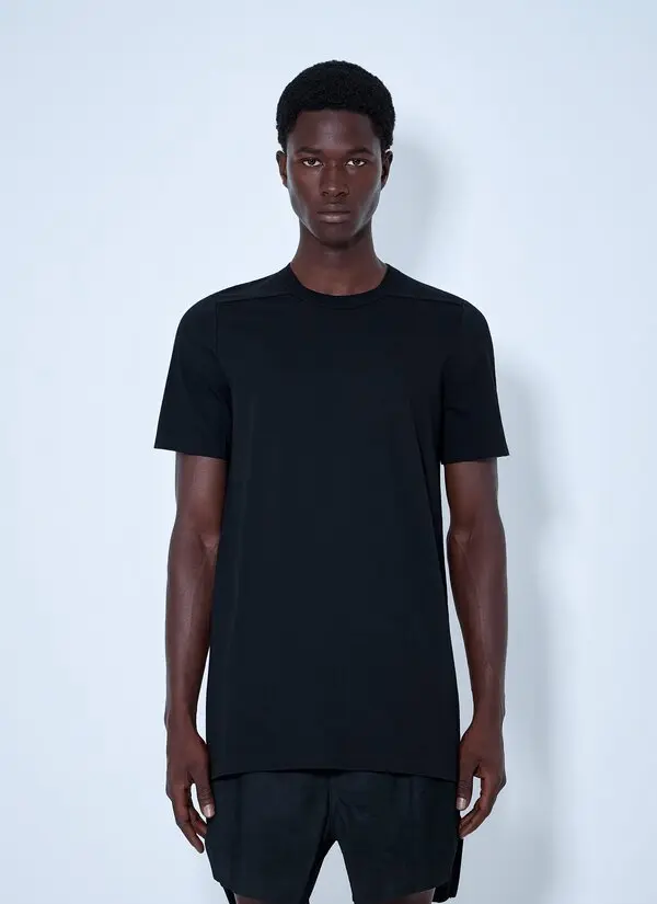 Rick Owens Crewneck Cotton T-shirt - Black