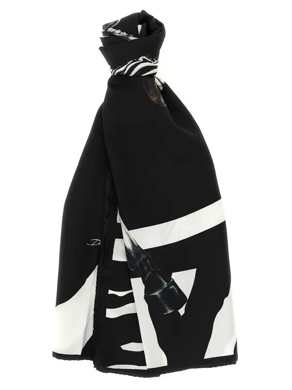 Dolce & Gabbana Zebra Print Scarf - Multicolor
