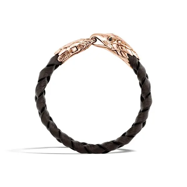 John Hardy Eagle Station Bracelet With Black Chalcedony