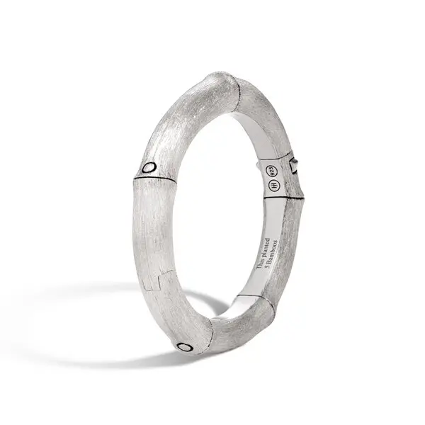 John Hardy Brushed Hinged Bangle