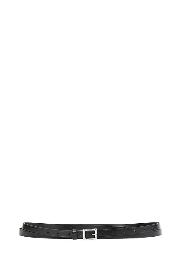 ANN DEMEULEMEESTER Adonica Long Belt - Black