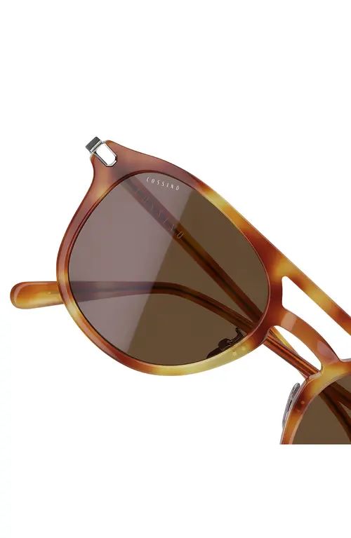 COSSINO Coast 50mm Round Acetate Sunglasses - Tortoiseshell