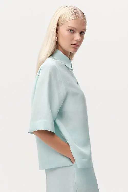 EXQUISE Calve Half Sleeve Shirt