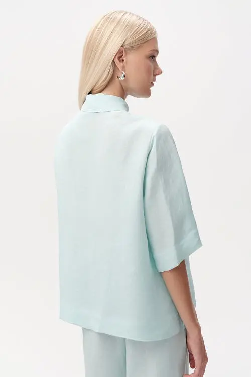 EXQUISE Calve Half Sleeve Shirt